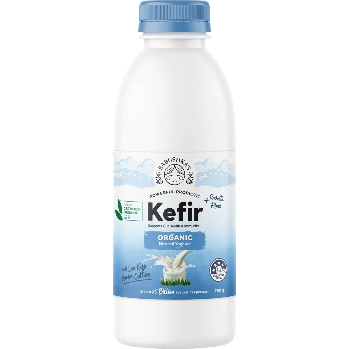 Babushka's Probiotic Kefir - Organic Natural Kefir 500g – Rita's Farm ...