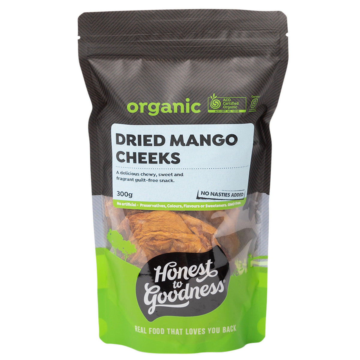 Honest to Goodness - Australian Dried Mango Cheeks 300g – Rita's Farm ...