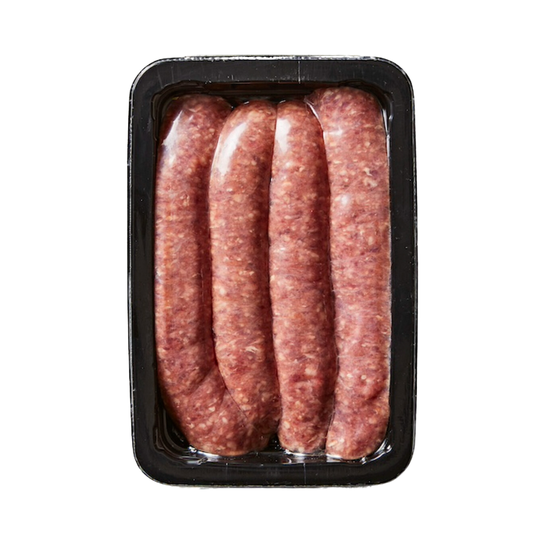 Traditional Thick BBQ Beef Sausage [500g] - Preservative Free – Rita's ...