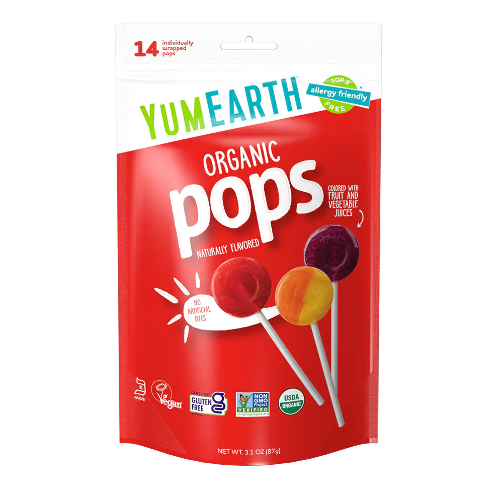 YumEarth - Organic Pops (14 Pops) – Rita's Farm Produce