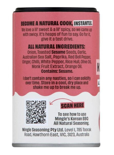 Mingle - Sweet & Spicy Korean BBQ 40g – Rita's Farm Produce