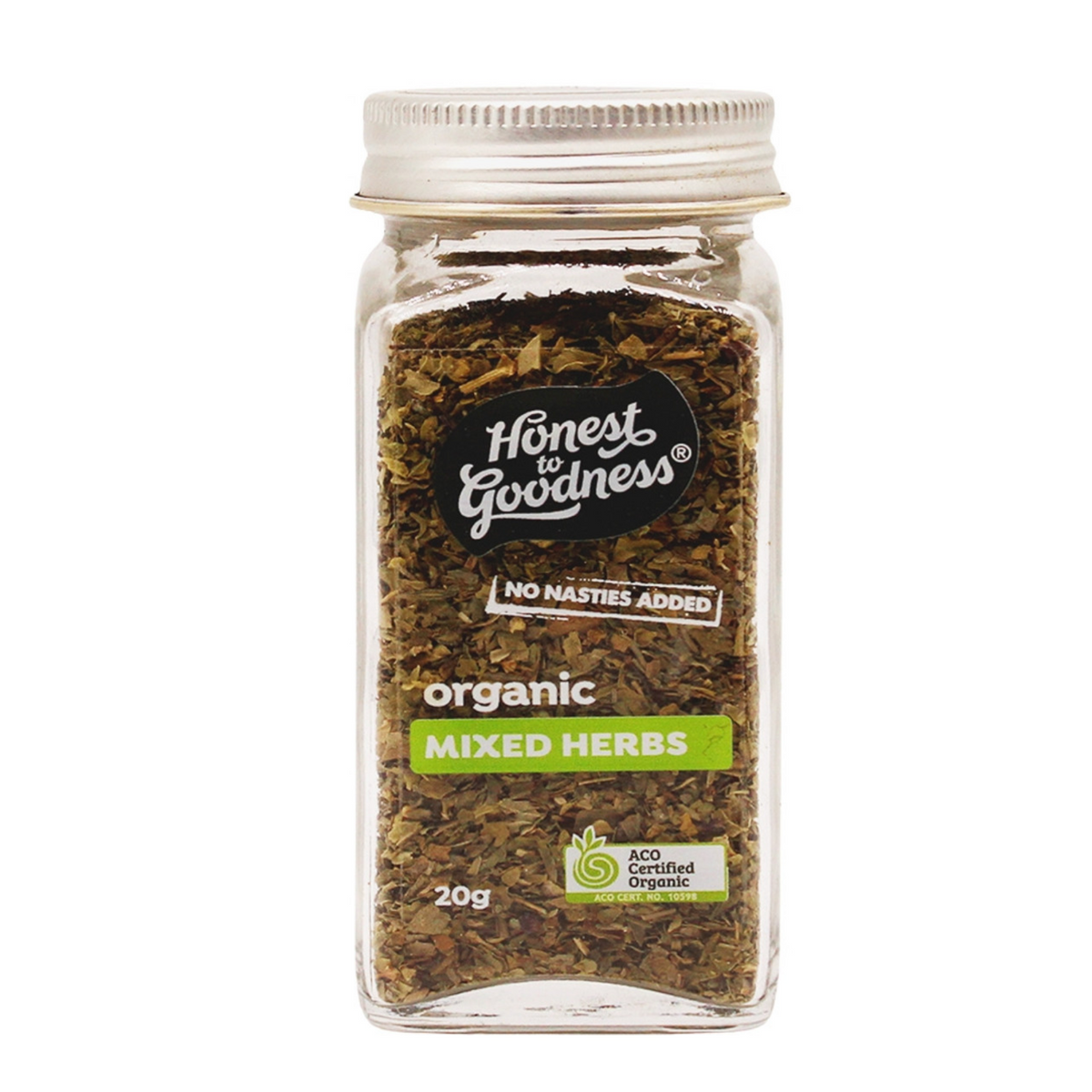Honest to Goodness - Organic Mixed Herbs 20g – Rita's Farm Produce