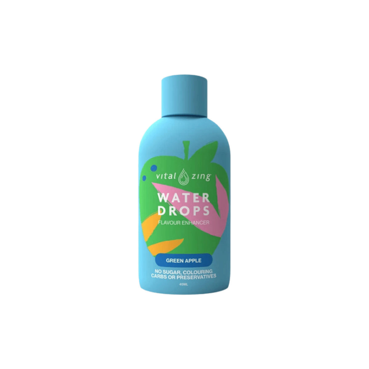 Vital Zing - Water Drops Green Apple 45ml – Rita's Farm Produce