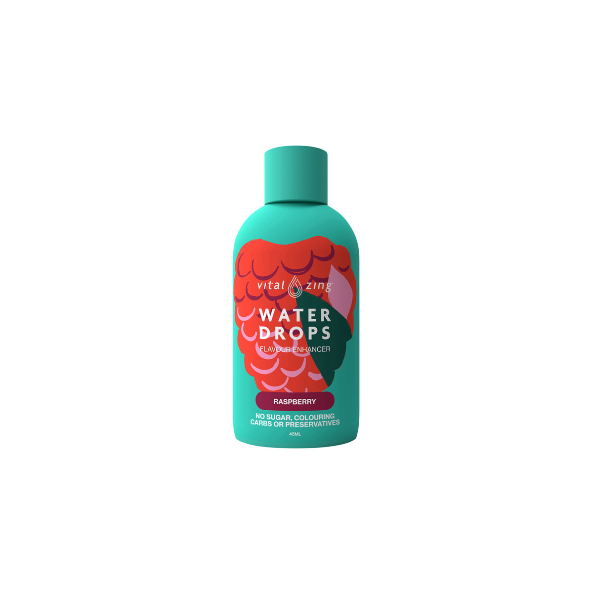 Vital Zing - Water Drops Raspberry 45ml – Rita's Farm Produce
