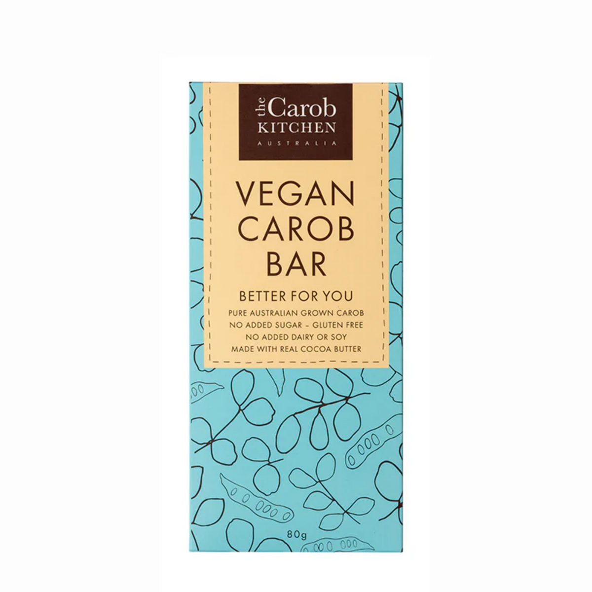 The Carob Kitchen - Vegan Carob Bar 80g – Rita's Farm Produce