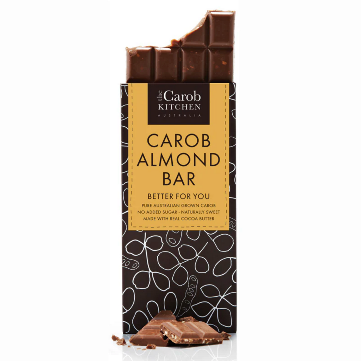The Carob Kitchen - Carob Almond Bar 80g – Rita's Farm Produce