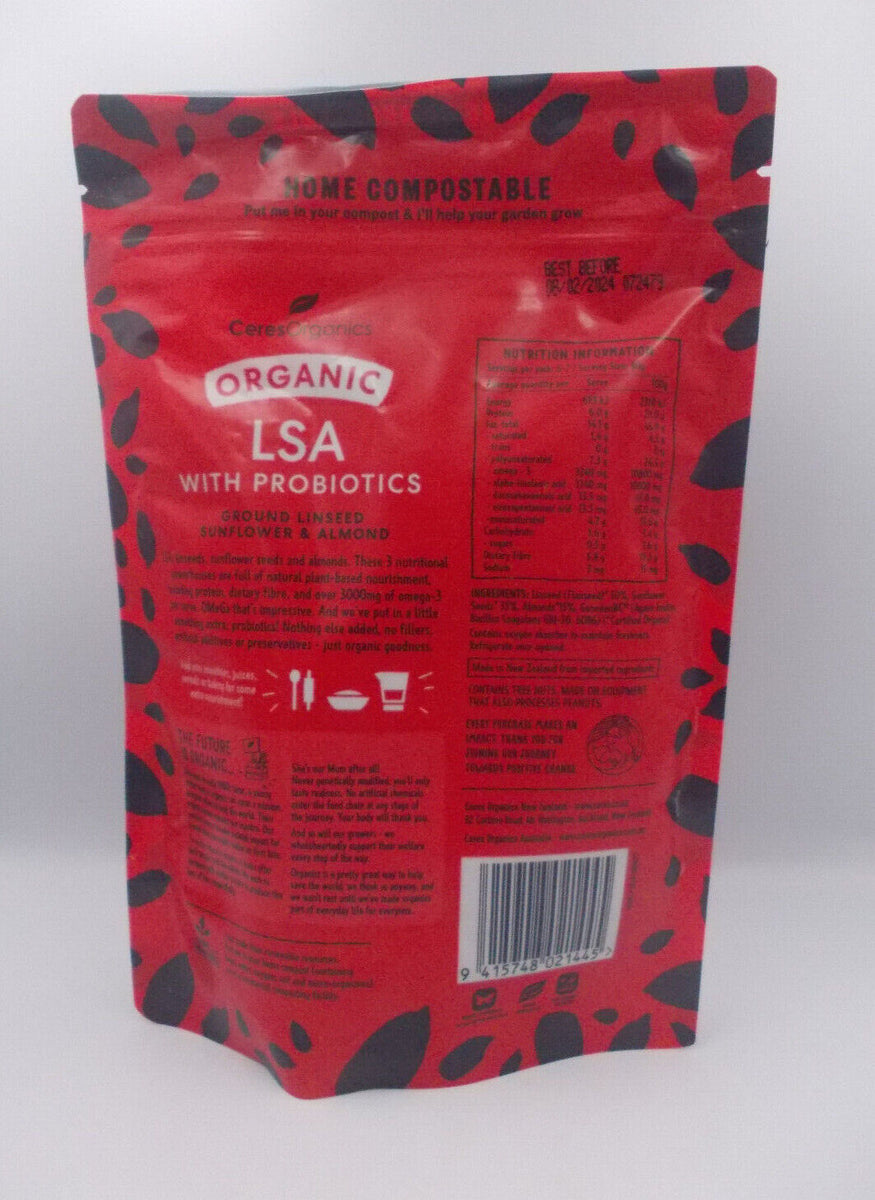 Ceres Organics - LSA with Probiotic - 200g – Rita's Farm Produce