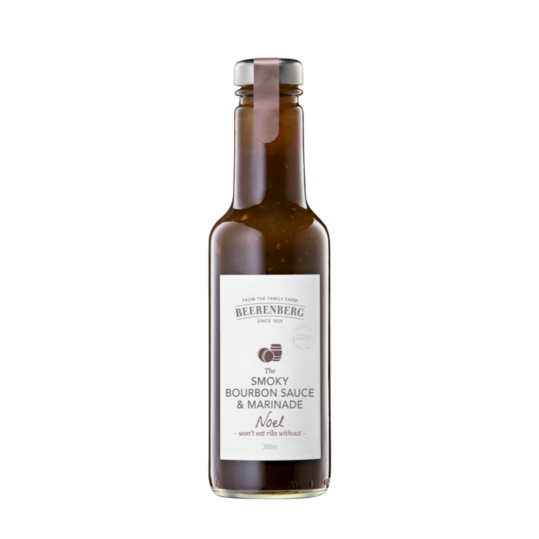 Beerenberg - Smoky Bourbon Sauce Marinade 300ml – Rita's Farm Produce