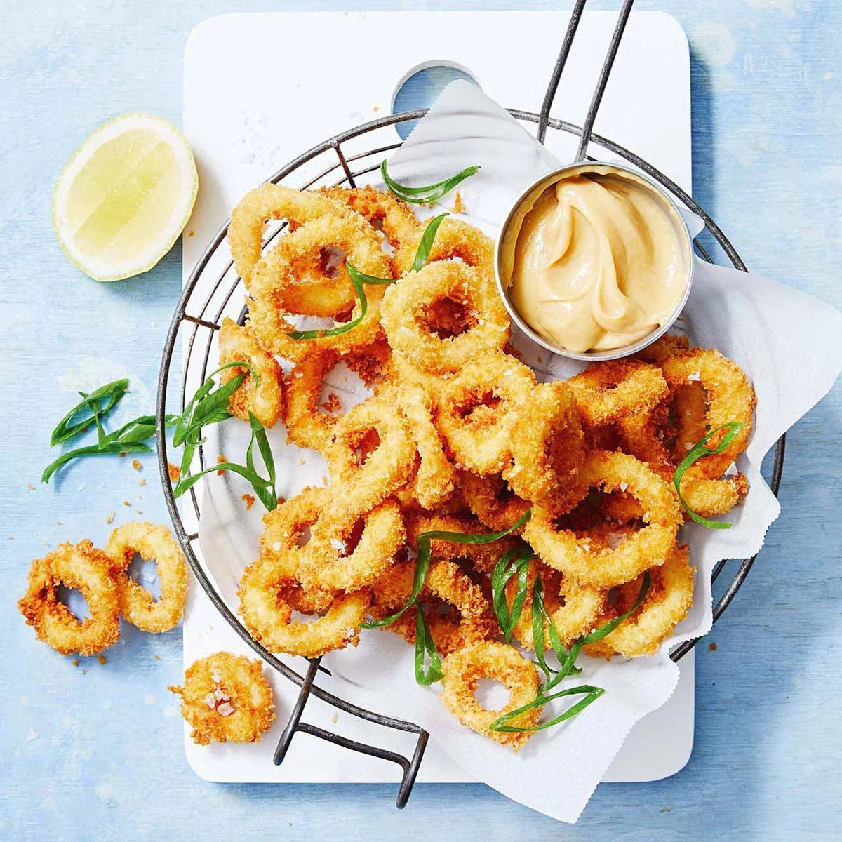 Panko Crumbed Calamari (320g) – Rita's Farm Produce