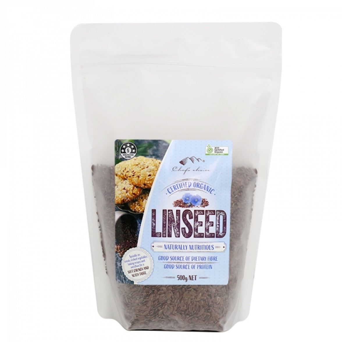 Chef’s Choice - Organic Linseed 500g – Rita's Farm Produce