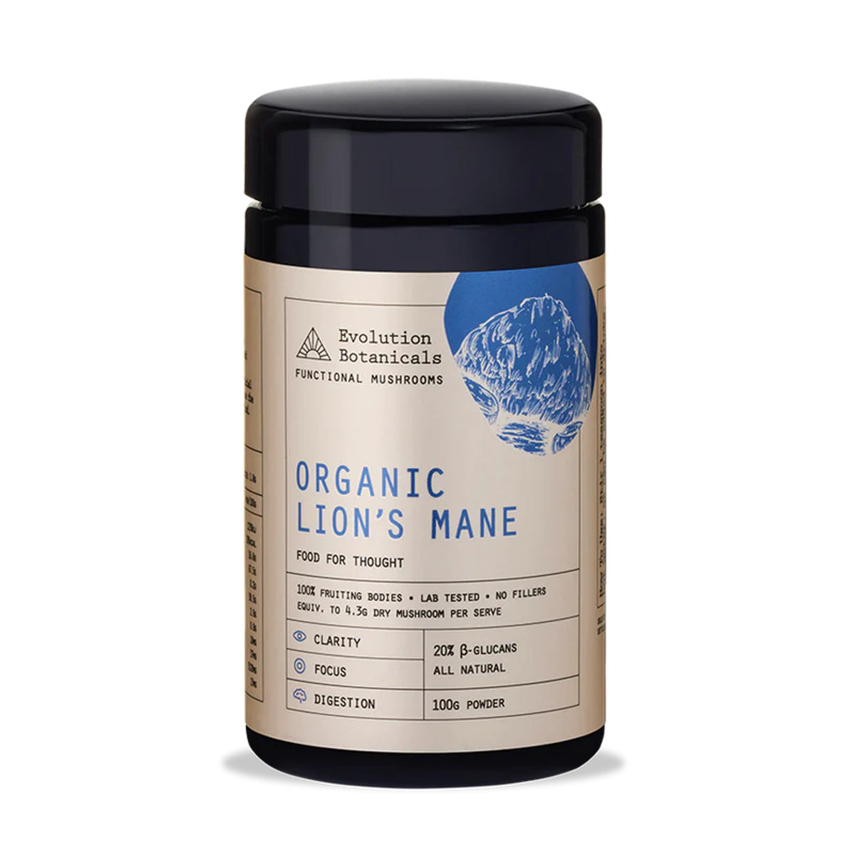 Evolution Botanicals - Organic Lion's Mane 100g – Rita's Farm Produce