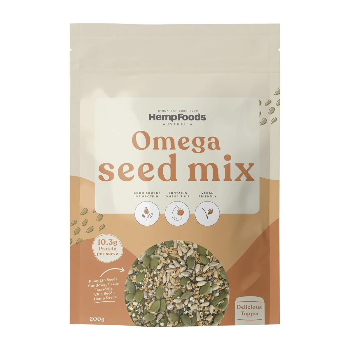 Hemp Foods Australia - Omega Seed Mix 200g – Rita's Farm Produce