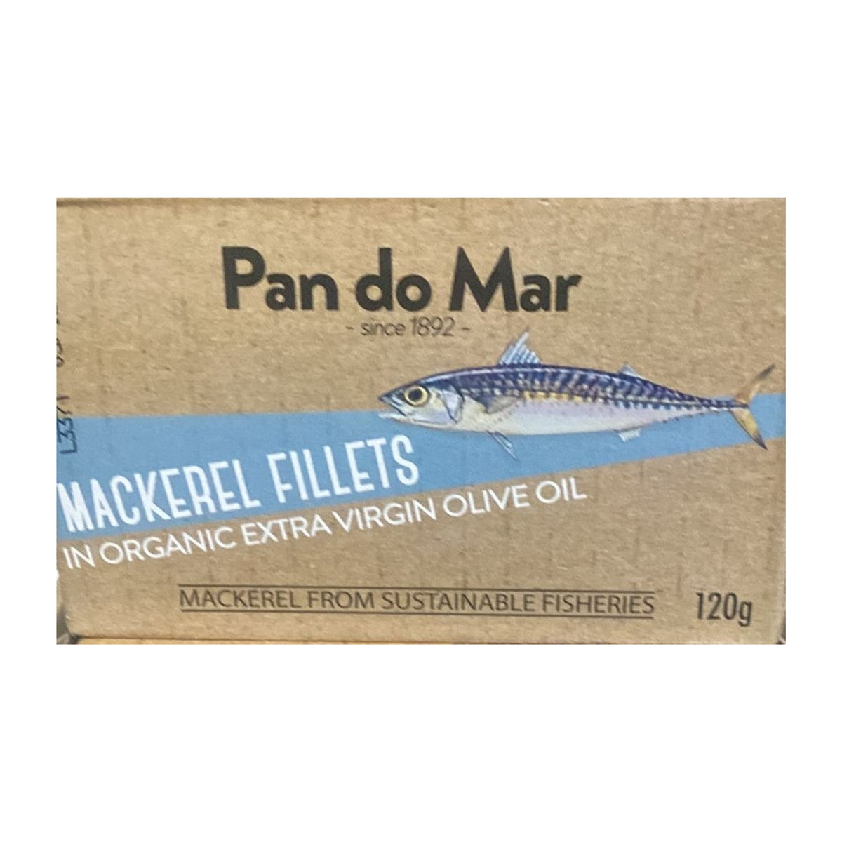 Pan do Mar -Mackerel Fillets in Organic Olive Oil (120g) – Rita's Farm ...