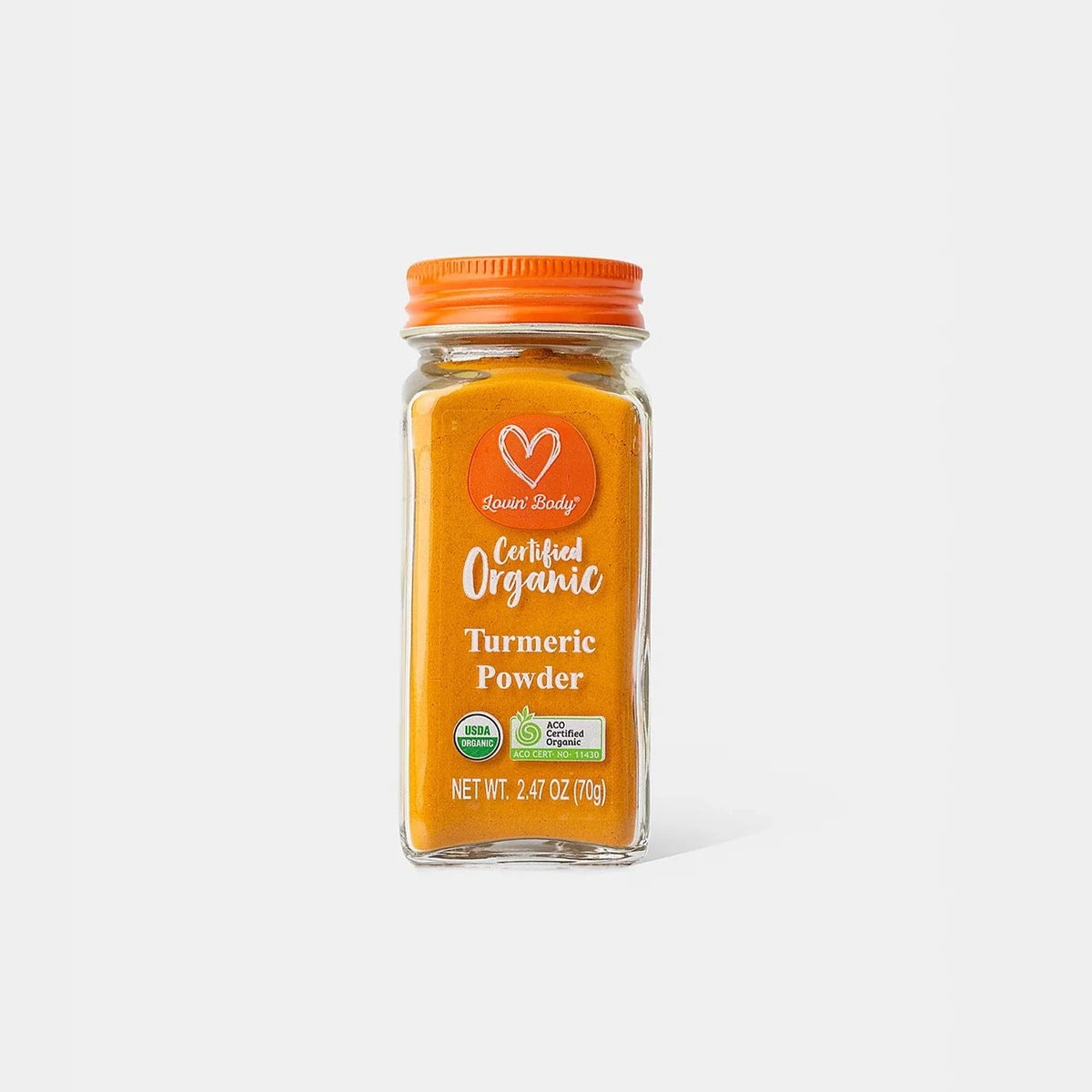 Lovin' Body - Organic Turmeric Powder 80g – Rita's Farm Produce